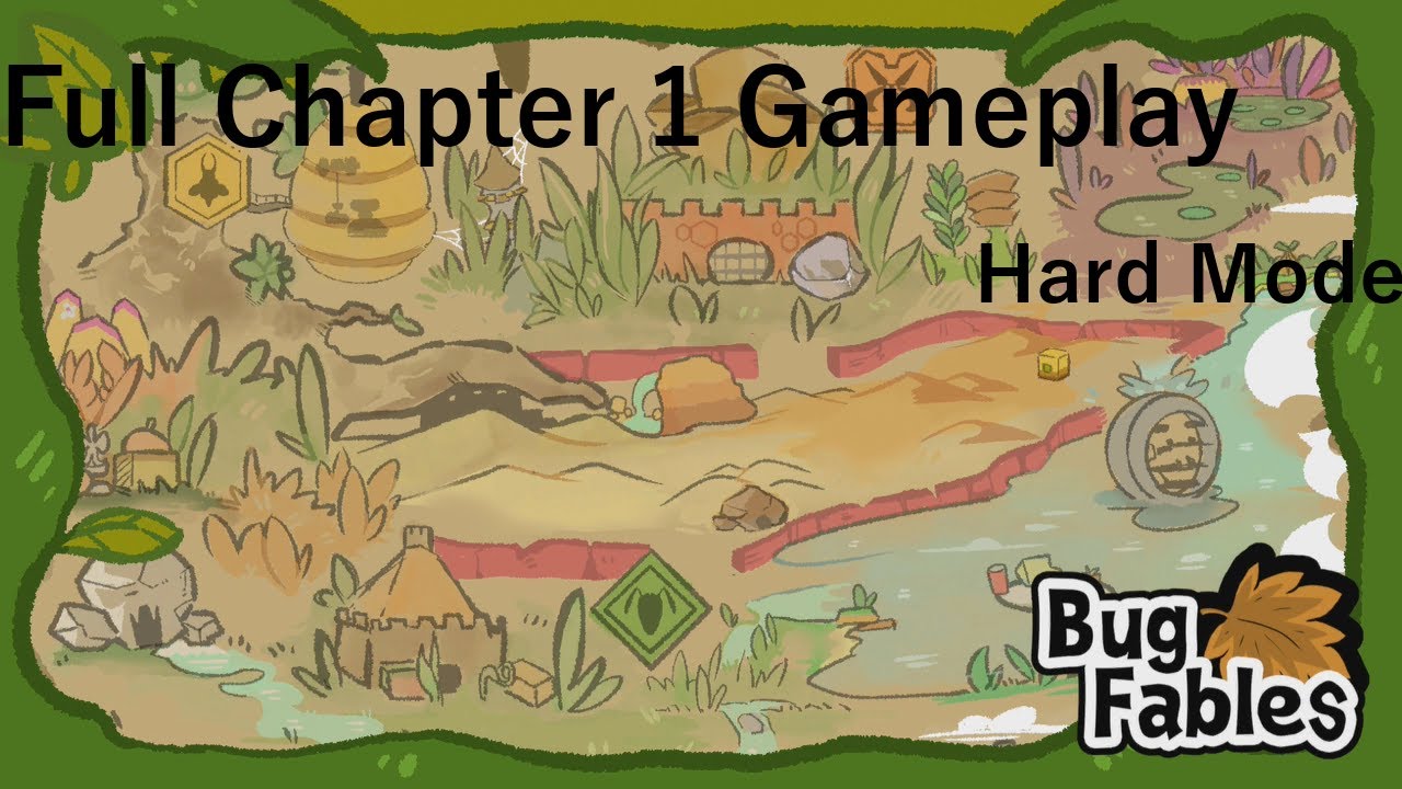 Bug Fables [PS4] - Full Chapter 1 Gameplay [Hard Mode] - YouTube