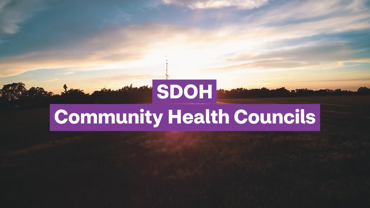 SDOH: Community Health Councils - YouTube