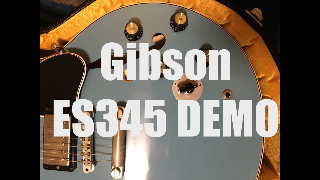 Gibson ES-345 Demo and the Gibson Varitone Explained - YouTube