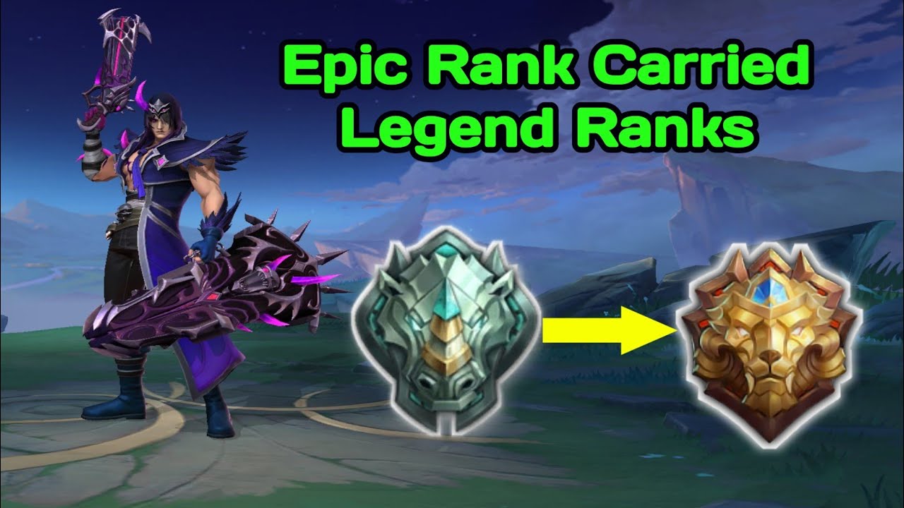 Epic Rank Carried Legend Ranks in Mobile Legends Using Granger ...