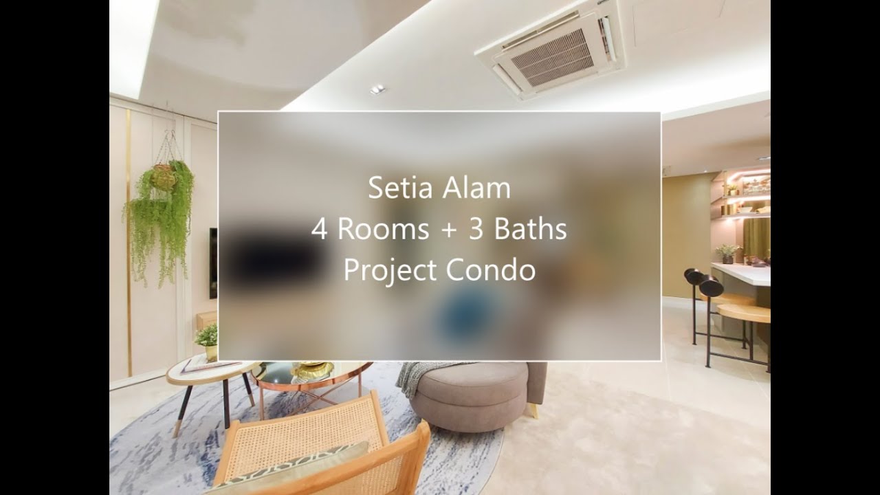 Setia Alam - Apartment Project, Completion 2026, Dual Key (4 Rooms + 3 ...