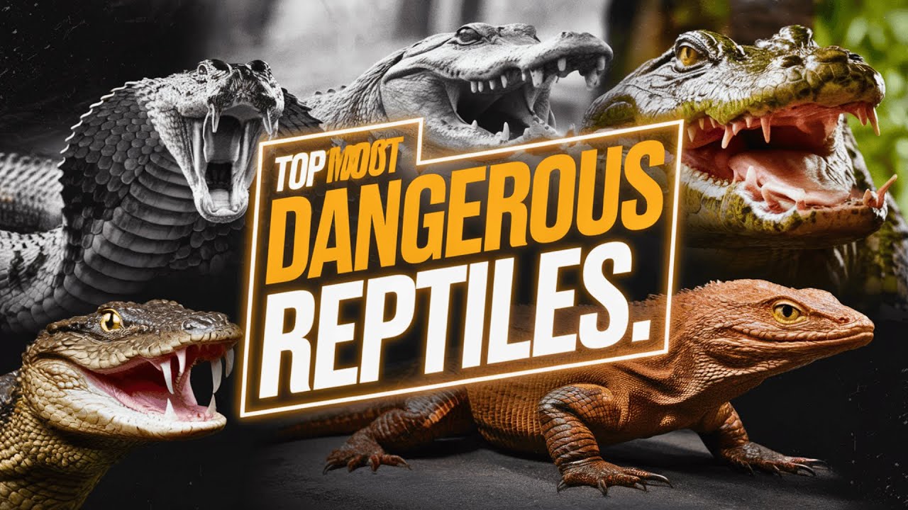 Shocking! The Top 10 Most Venomous Reptiles in the World - YouTube