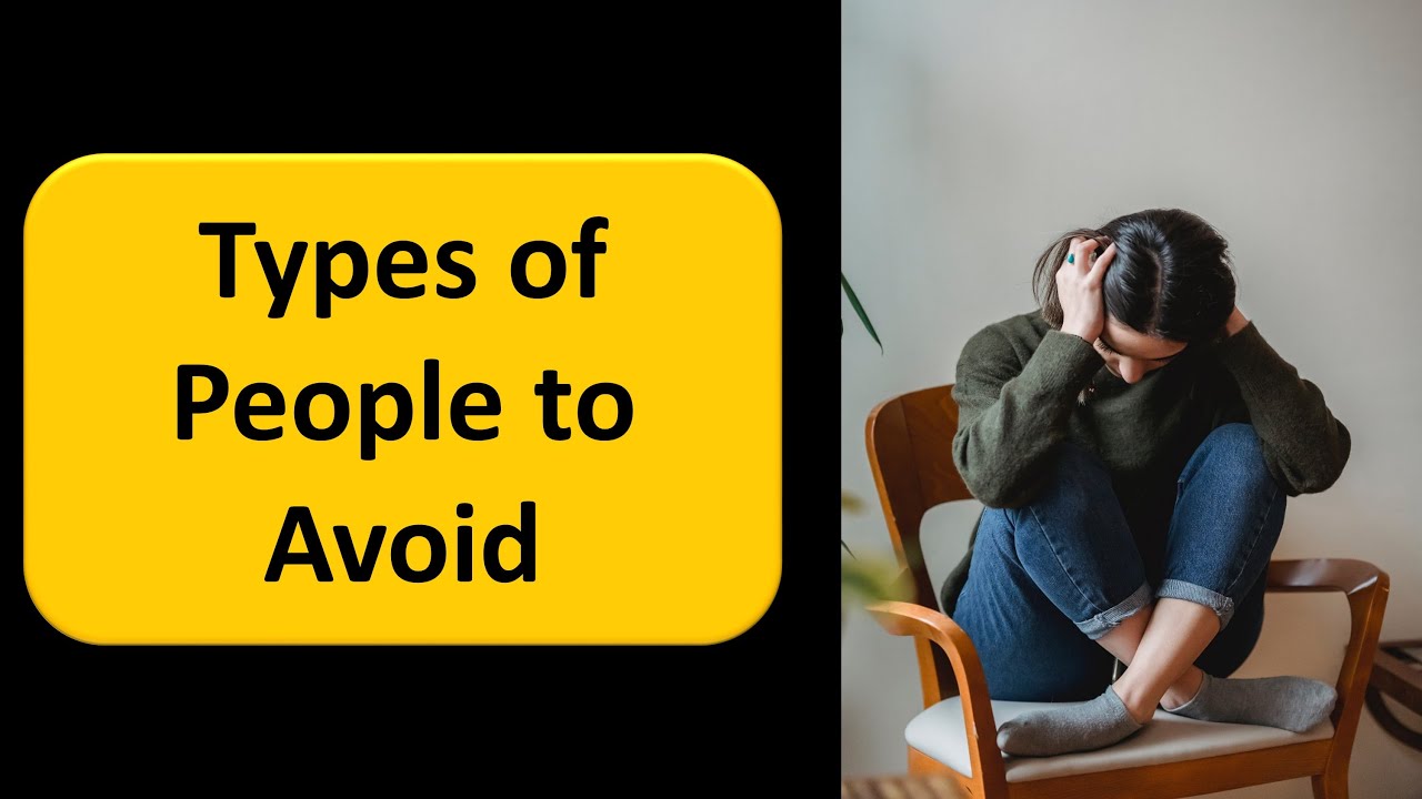 Stress Management - Types of People to Avoid - YouTube