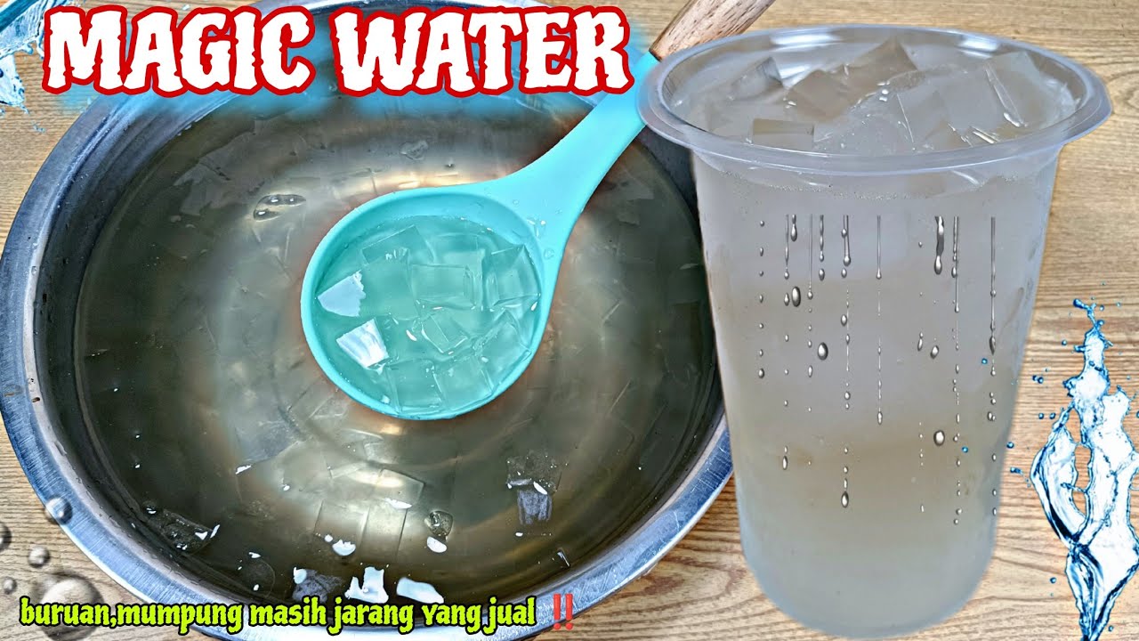 UNIK MASIH JARANG YANG JUAL || RESEP MAGIC WATER VIRAL ‼️ - YouTube