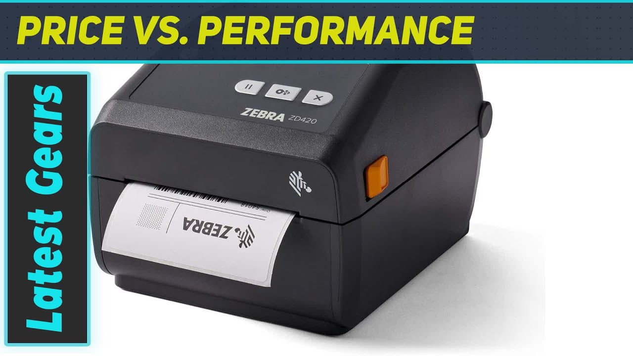 ZEBRA ZD420d: Best Desktop Label Printer? - YouTube