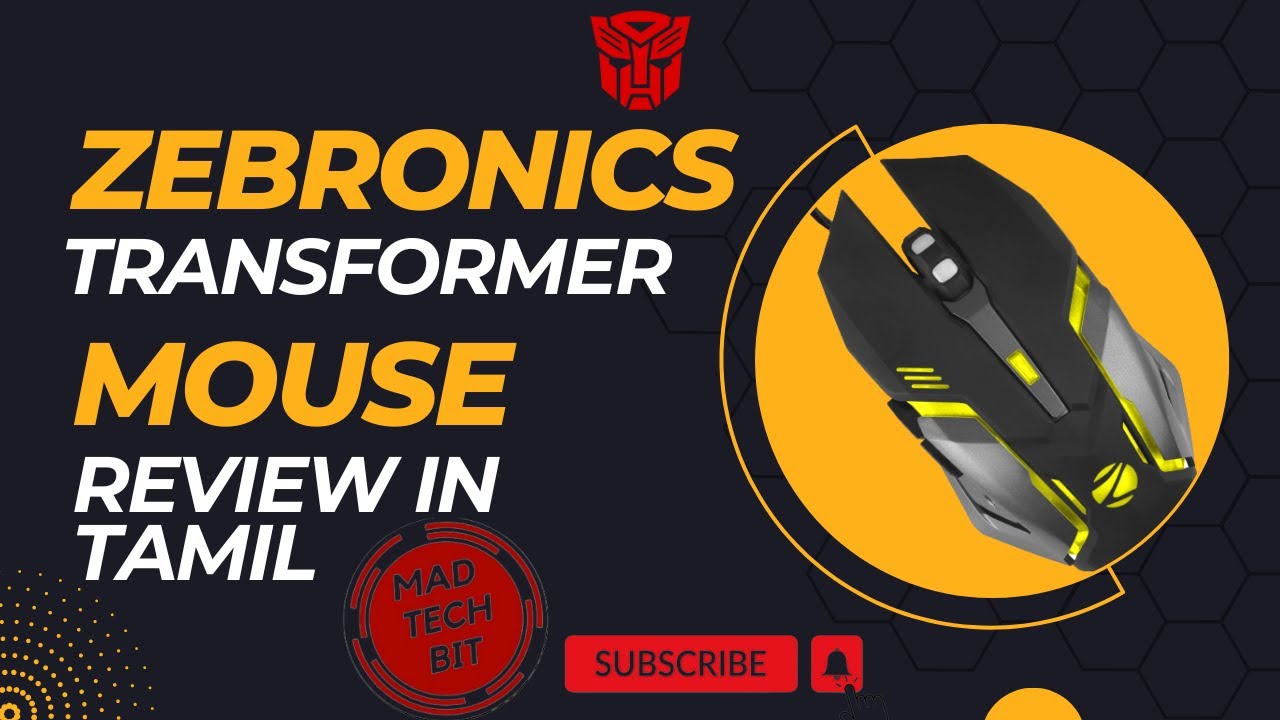 Budget Gaming Mouse With 7 Keys | Zebronics Transformer Mouse Review in ...