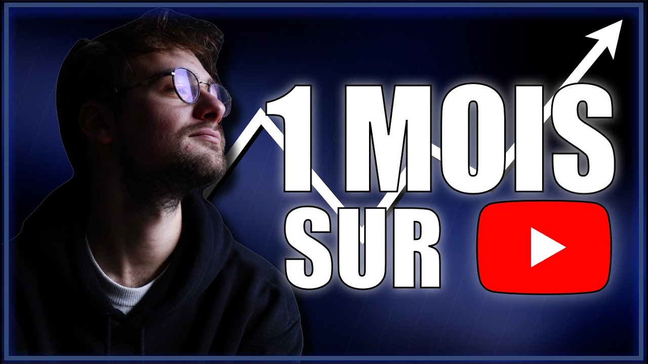 Mon PREMIER Mois sur YOUTUBE - YouTube