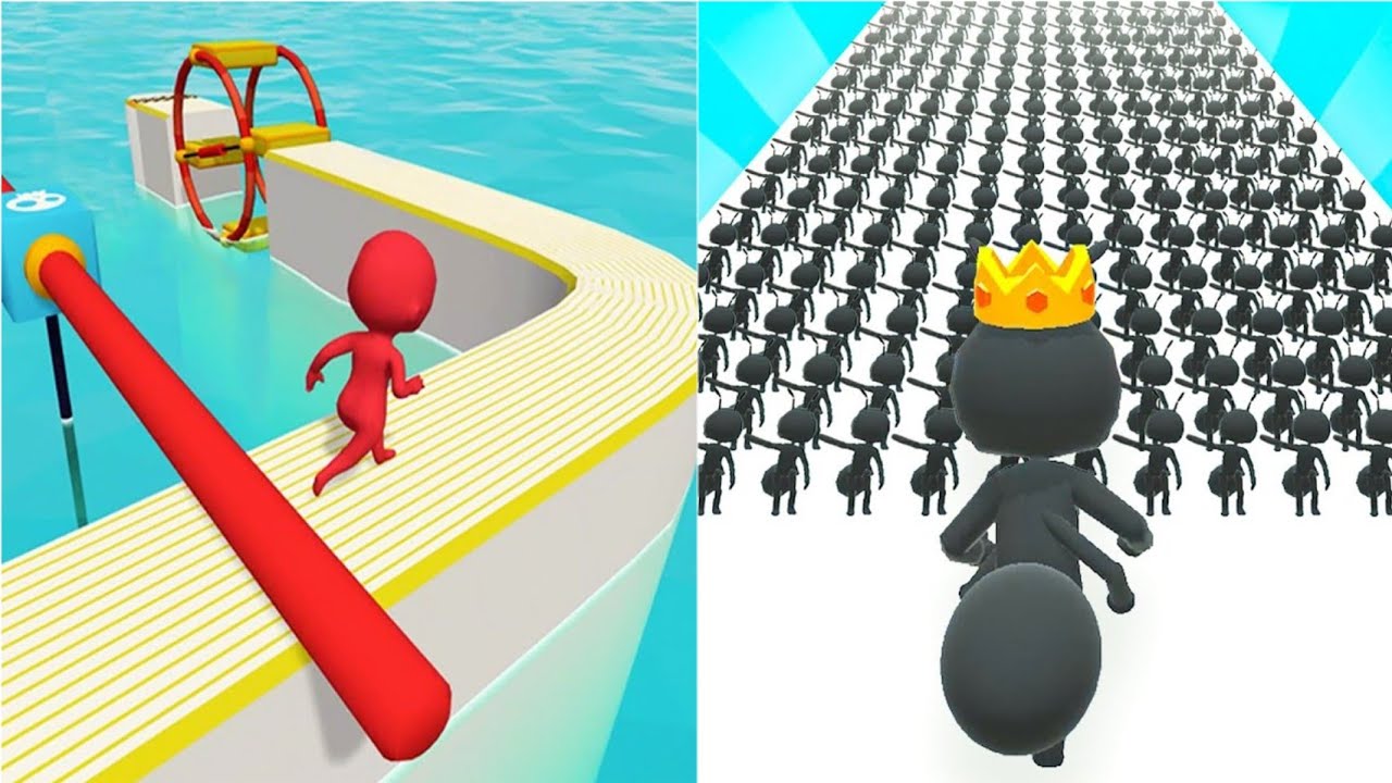 looking good tiny run Vs Fun race 3D Android ios gameplay adventure ...