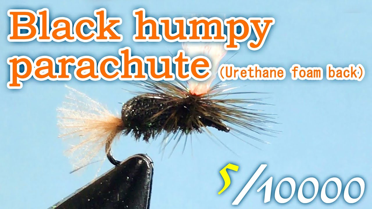 Black humpy parachute [5/10000]A man attempting to tie 10,000 kinds of ...