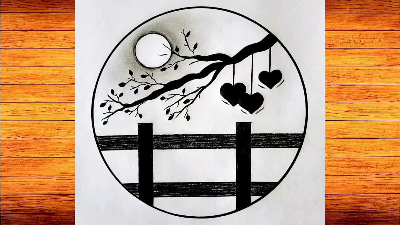 easy draw Love : drawing Love _ step by step easy draw - YouTube