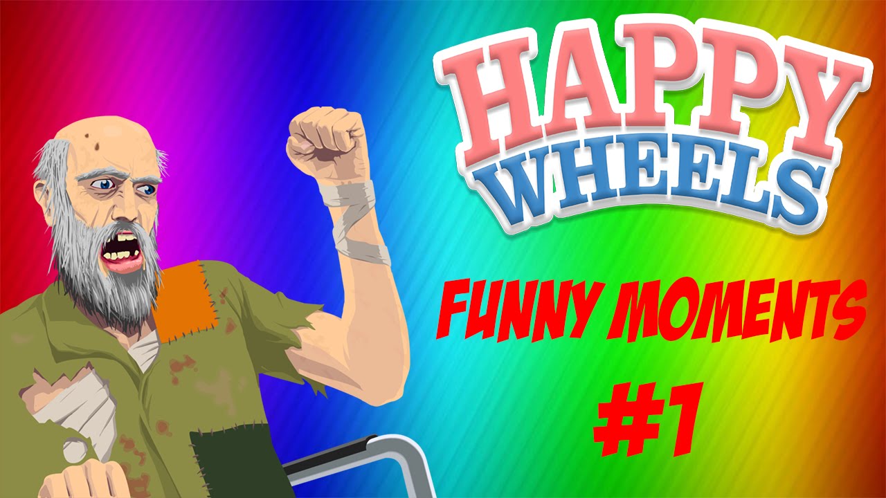 Happy Wheels Funny Moments #1 - YouTube