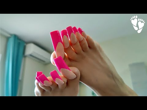 DEMO 💓 JUST PINK 💓 TOENAILS