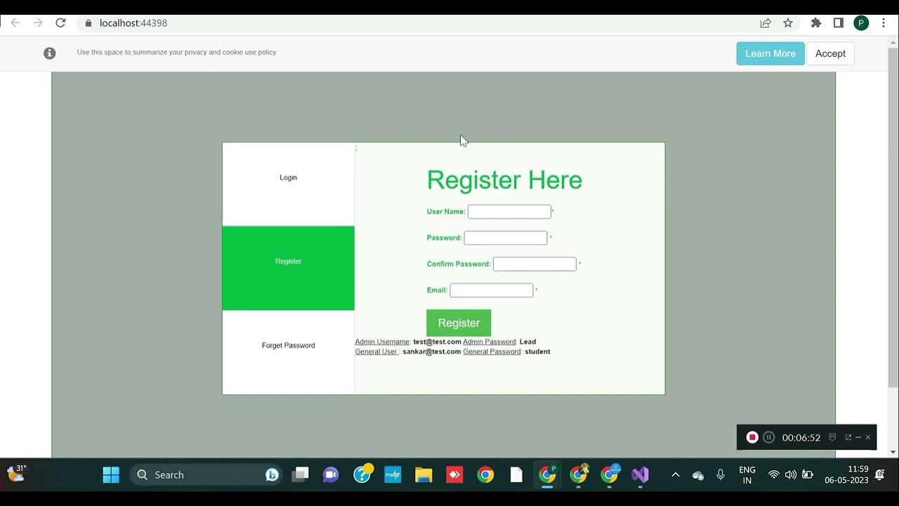 Aspnet Mvc Chtml C Razor Tamil Youtube