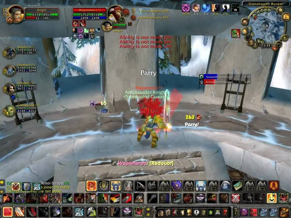 Knight Level 60 Warrior PvP - World Of Warcraft [HD] - YouTube