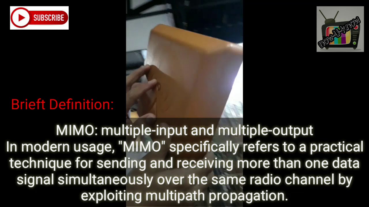 What's INSIDE of a MIMO ANTENNA? UPGRADE YOUR INTERNET SPEED? - YouTube