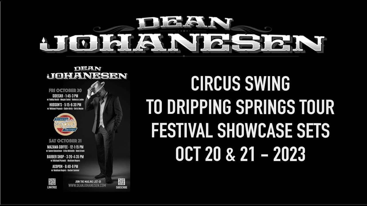 CIRCUS SWING TO DRIPPING SPRINGS TOUR - Festival Showcase sets - YouTube