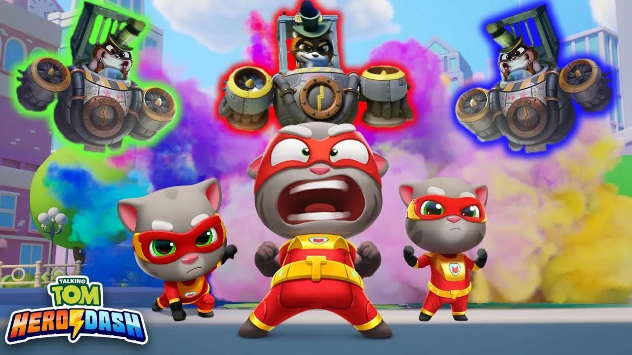 Talking Tom Hero Dash😈😱. Talking Tom funny fails 🤣🔥Gameplay Android ...