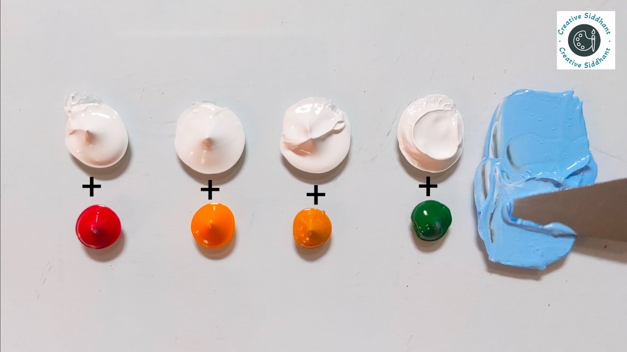 Strange color recipe || asmr || satisfying color mixing (part-3) - YouTube
