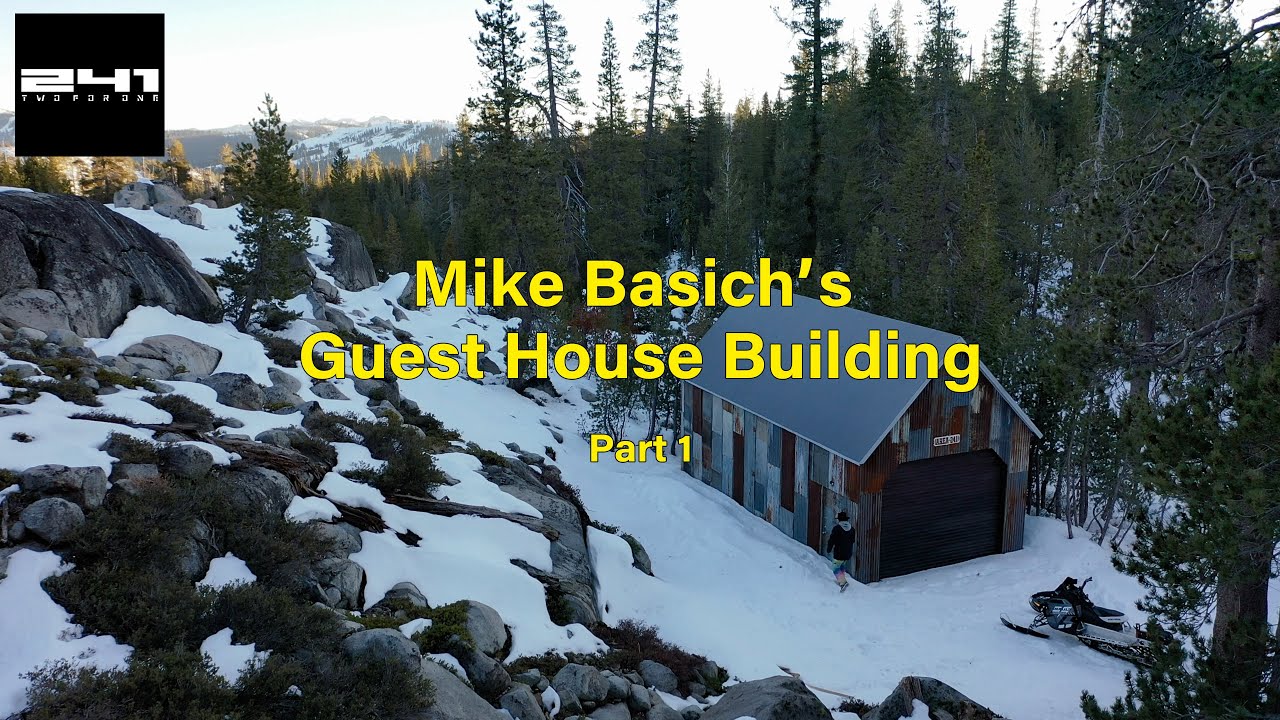 【DIYゲストハウス①】Mike Basich builds Area241 GUEST HOUSE part.1 - YouTube