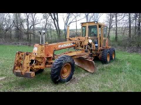 Fiat-Allis FG85 motor grader for sale at auction | bidding closes May ...