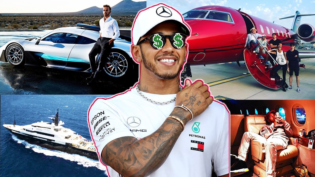 10 Things Lewis Hamilton Spends His Millions On - YouTube