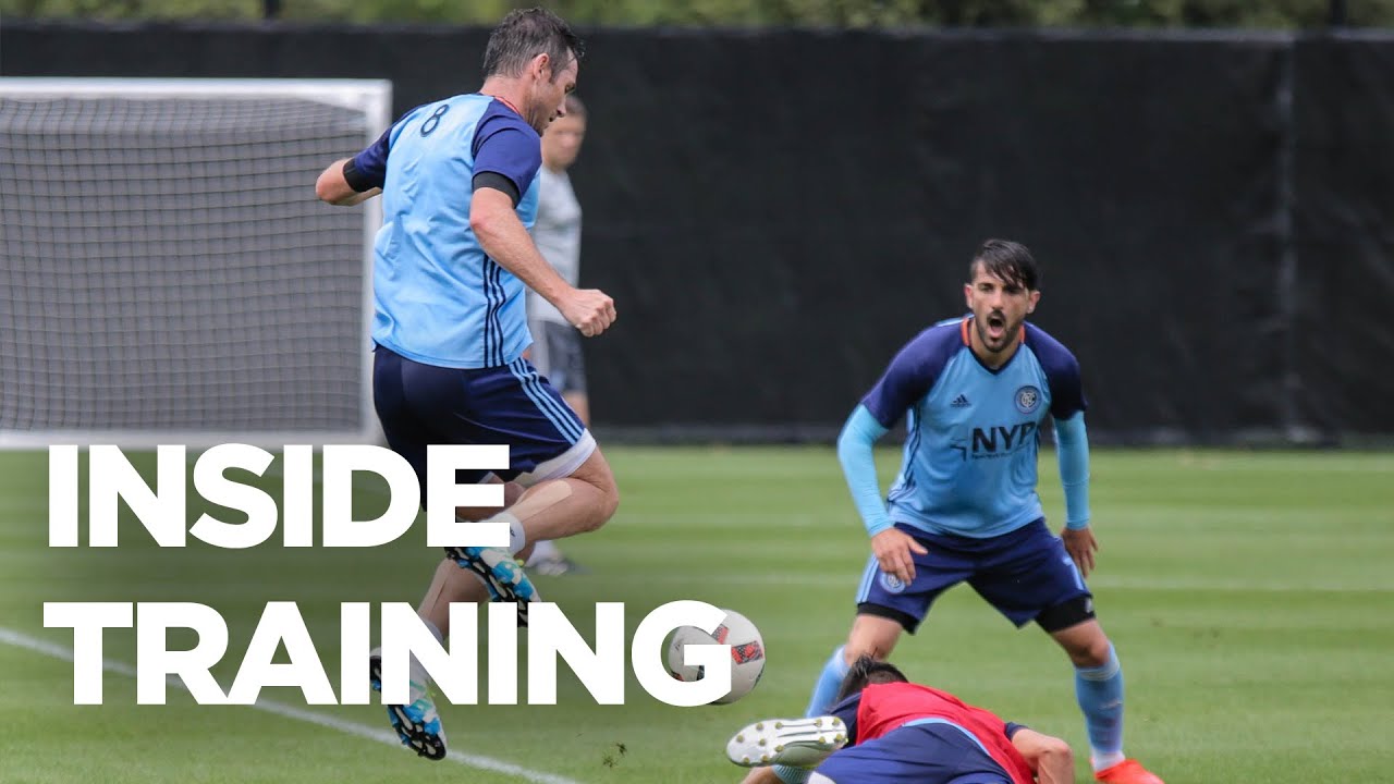 Academy players watch training | Inside Training 14 - YouTube