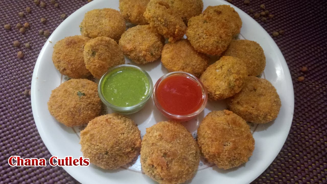 Chana Cutlet | Brown Chickpeas Cutlet | Testy Breakfast or Tea Time ...