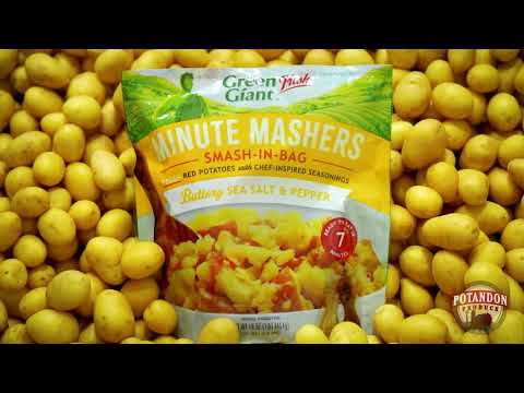 Convenient & Healthy Potatoes - New MINUTE MASHERS & One Step...Done ...