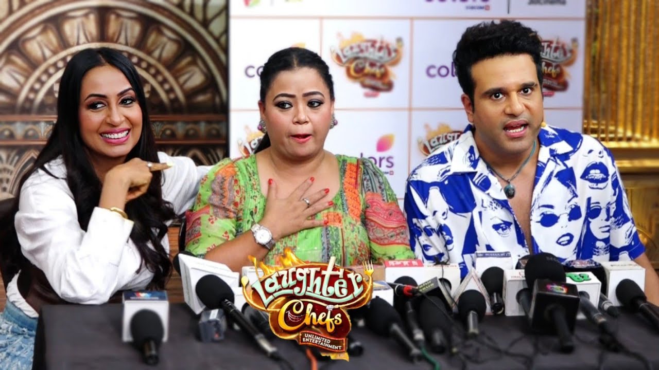 Bharti Singh, Krishna Abhishek, Kashmera Shah At Laughter Chefs ...