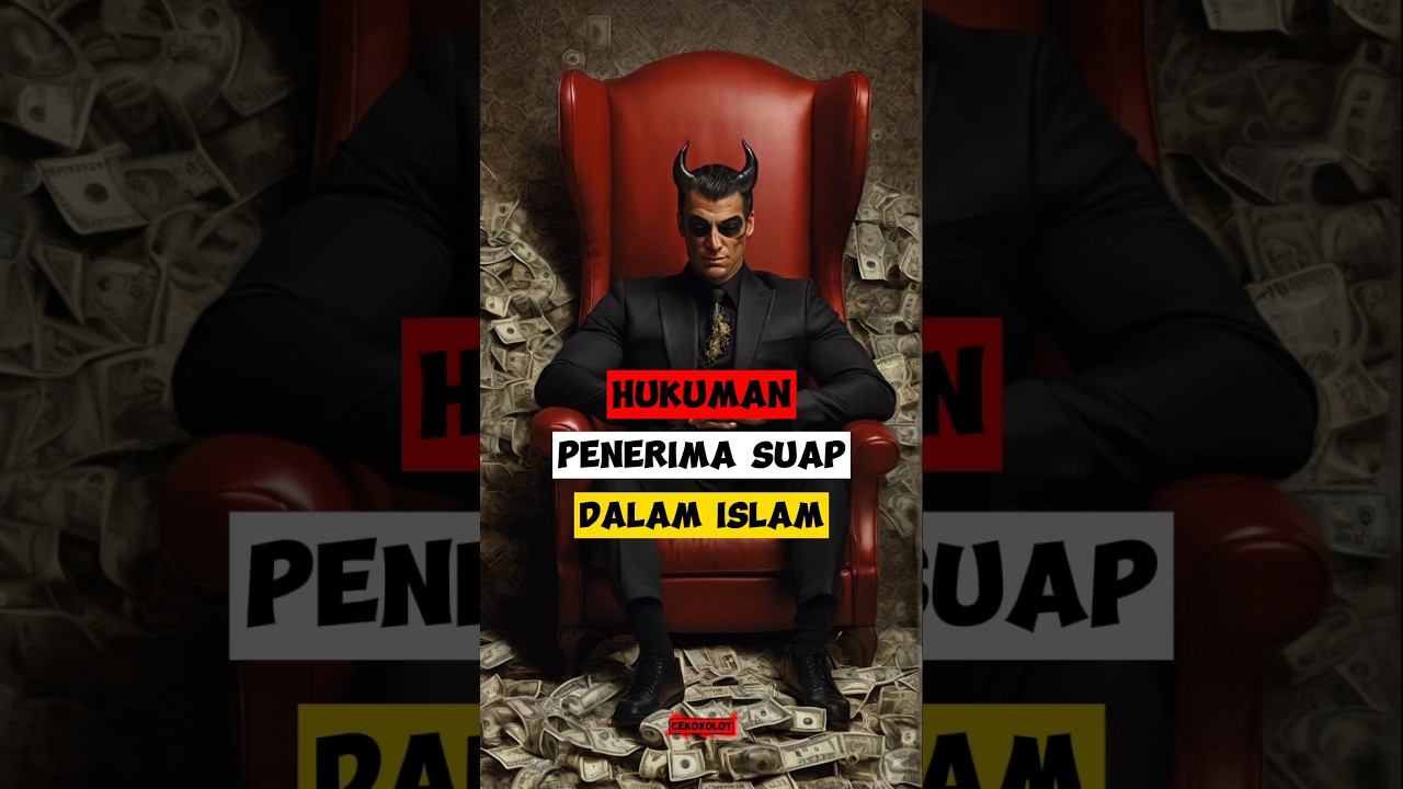 ngeri!!! inilah hukum penerima suap dalam Islam #dakwahislam # ...