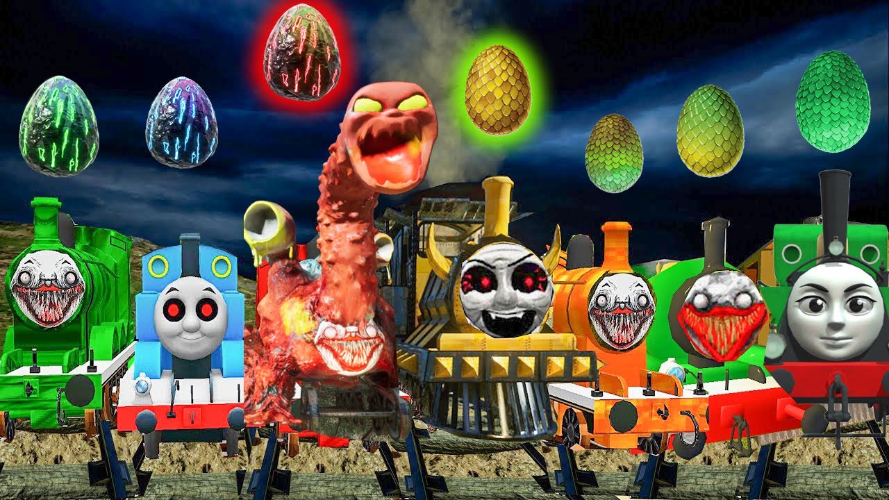 Thomas & Friends,Train Eater,Bus Eater,Cursed Thomas,Thomas Devil, Choo ...