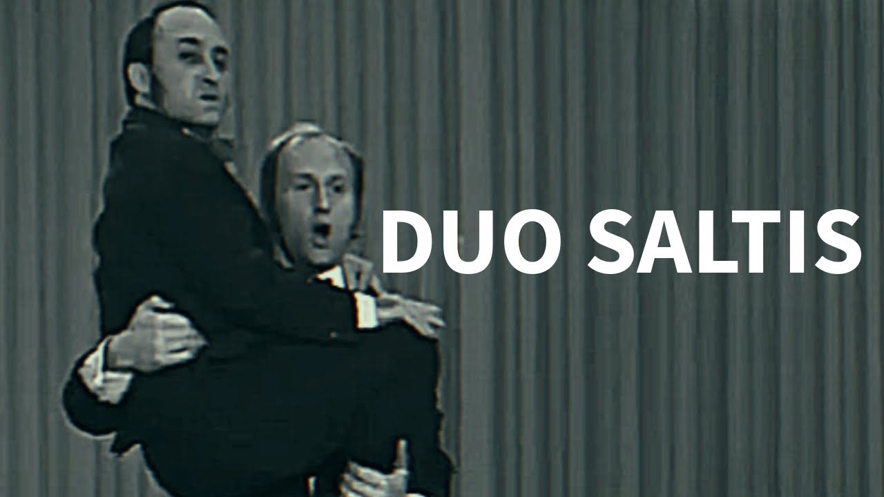 Duo Saltis, comedy table act (Circus Variety Show) 1970 - YouTube