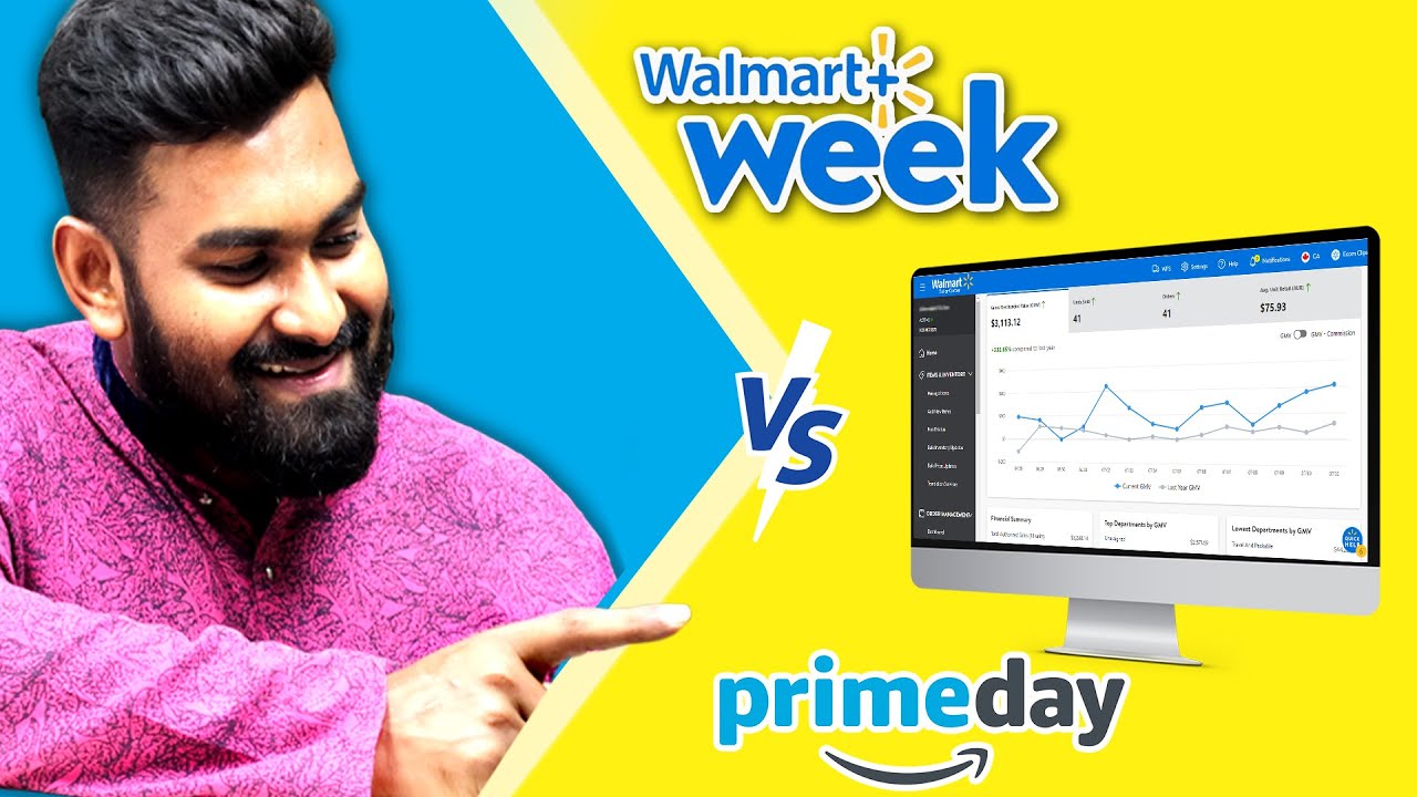 Amazon Prime Day vs Walmart Week 2023 | Walmart Week Deals & PPC ...