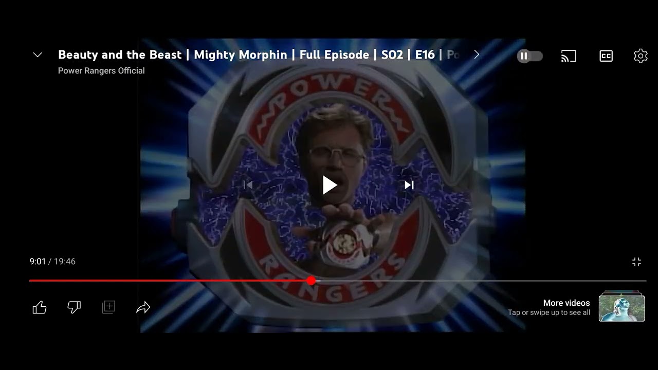 Mighty Morphin Power Rangers Mirror Mirror Morph 1 - YouTube