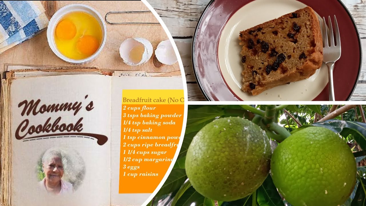 How to Make Ripe Breadfruit Cake| No Oven| @mommyscookbook1973| Jamaica ...