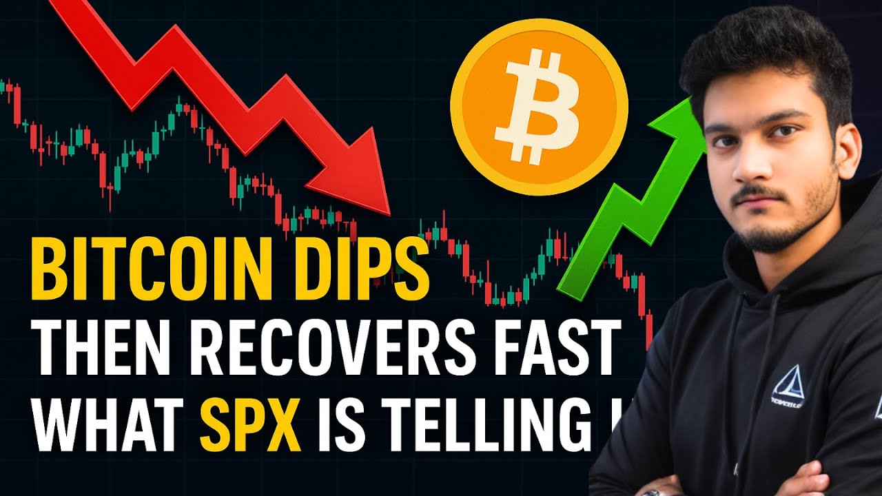 Bitcoin's Quick Recovery After Sharp Drop | SPX relationship Explained - YouTube