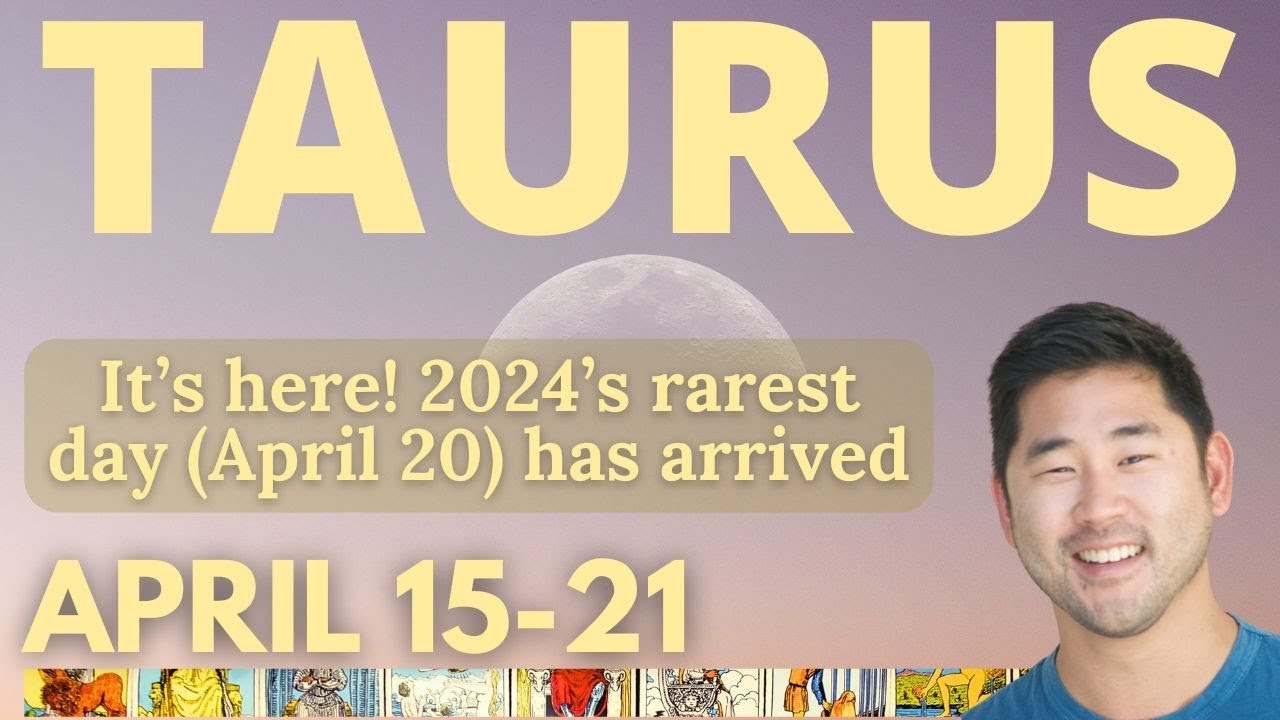 Taurus - RARE, ONCE-IN-A-LIFETIME ASPECT IN YOUR SIGN! 🚀 APRIL 15-21 ...