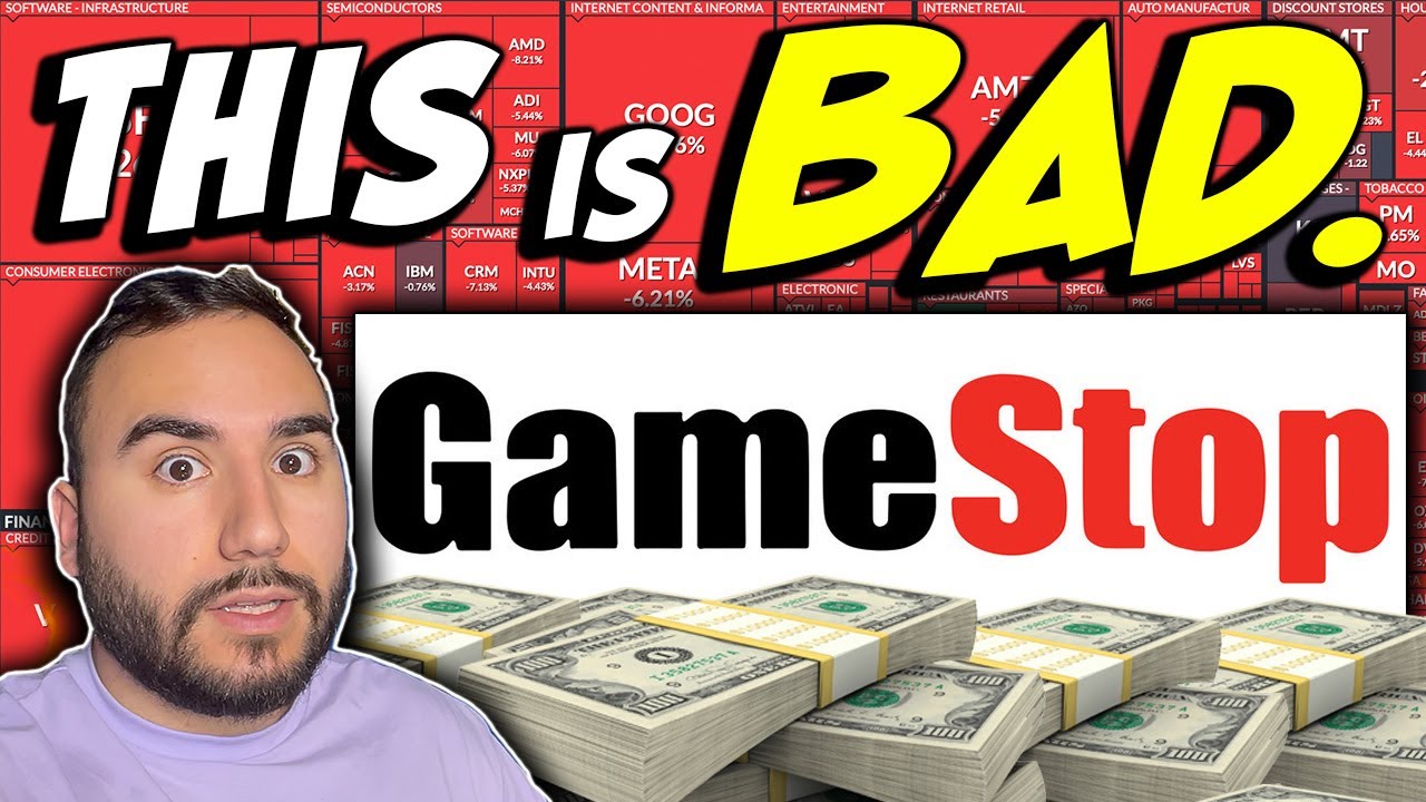 GameStop Stock Is CRASHING After Earnings Miss and CEO Departure⛔️ ...