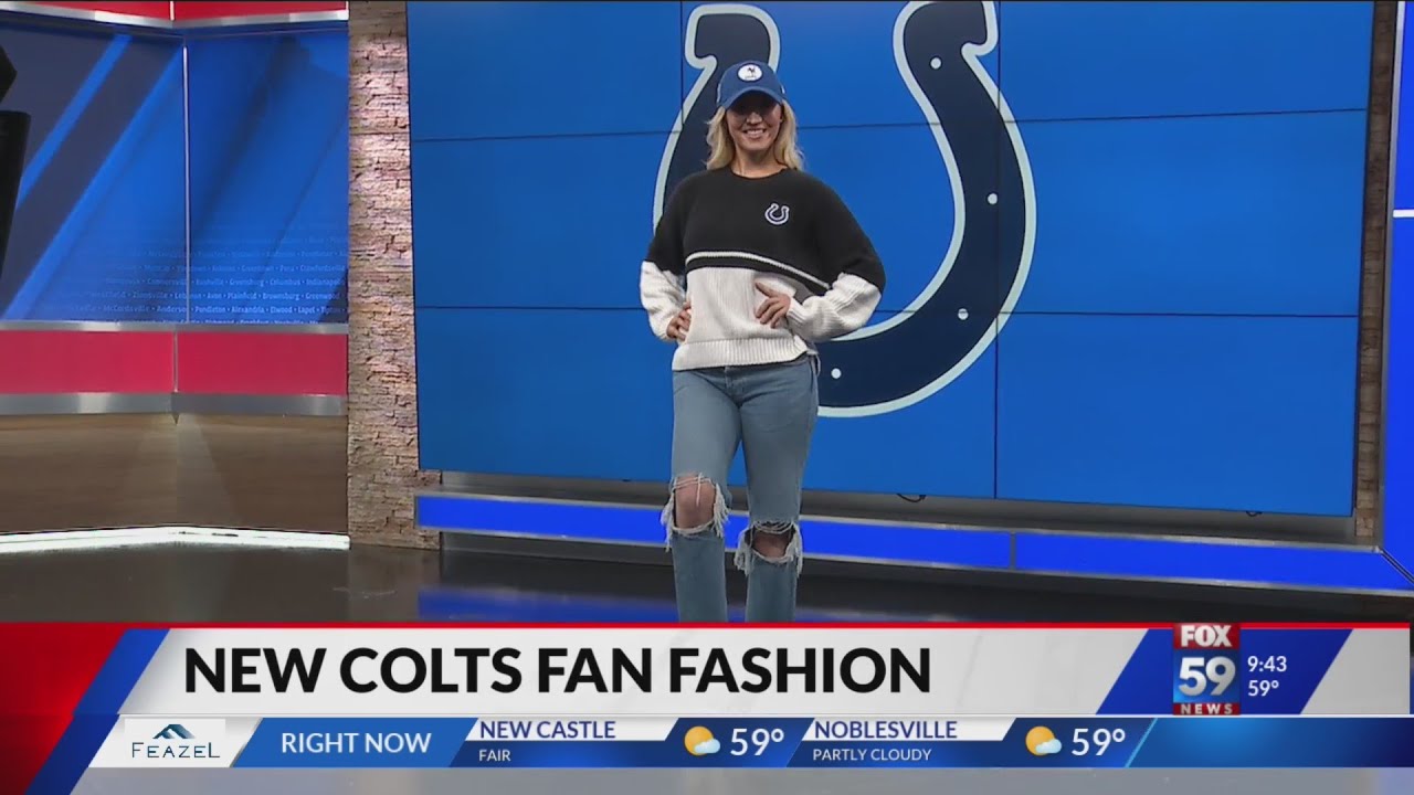 New Colts fan apparel just in time for season opener - YouTube