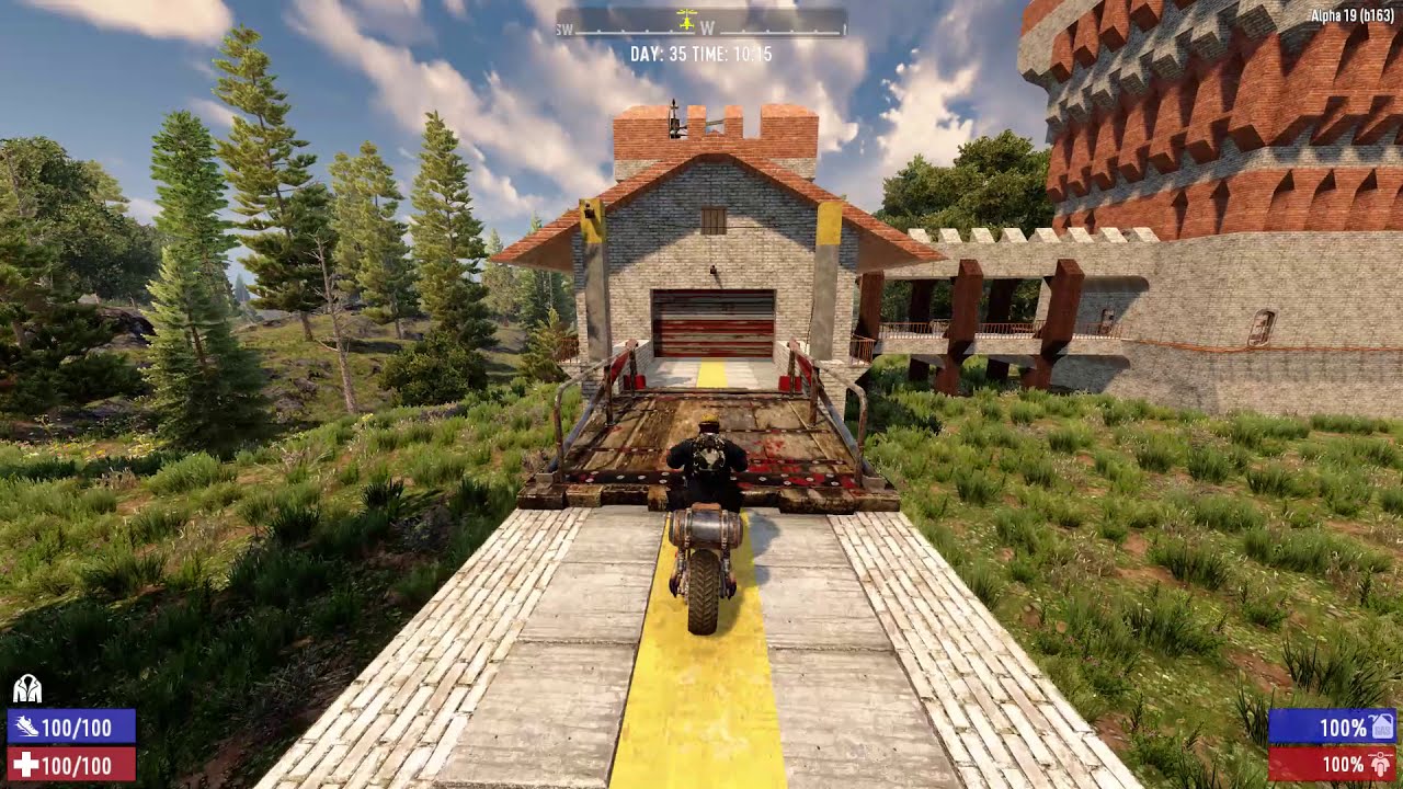 Fort Sage Base Tour & Bunker! - 7 Days To Die - Alpha 19 - YouTube