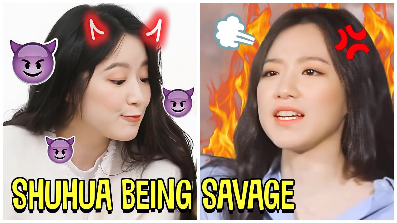 (G)I-DLE Shuhua Being Savage For 10 Minutes Straight - YouTube