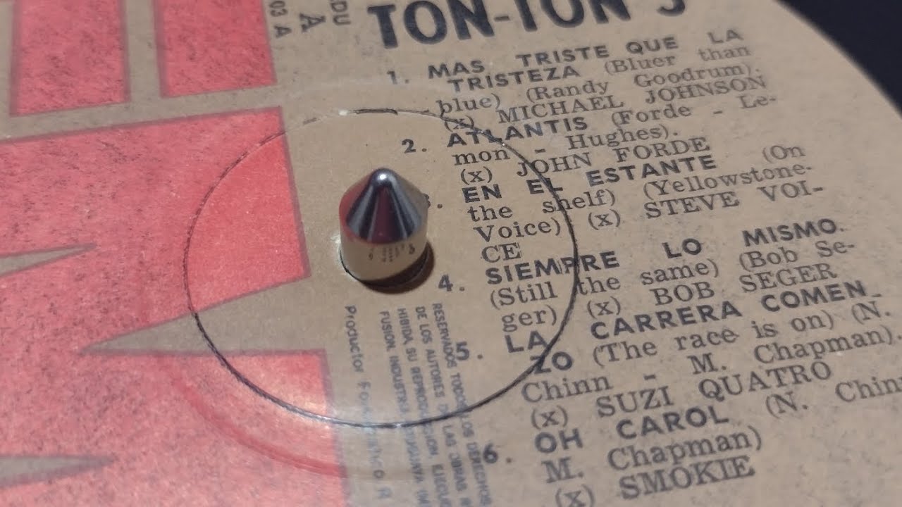 STEVE VOICE / On the shelf (En el estante) Vinyl rip - YouTube