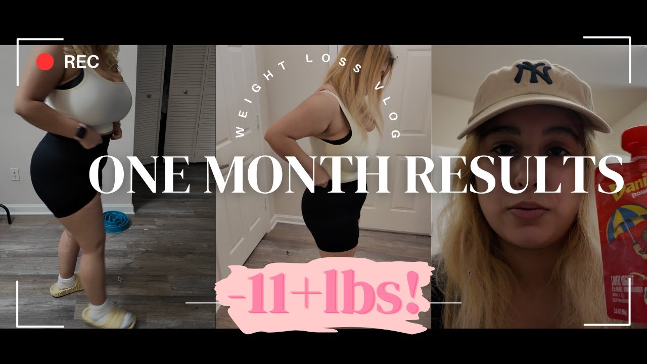 I LOST 11lbs IN LESS THAN A MONTH | intermittent fasting results - YouTube