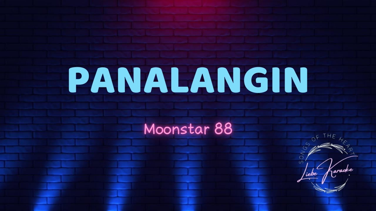 Panalangin - Moonstar 88 - Karaoke - YouTube