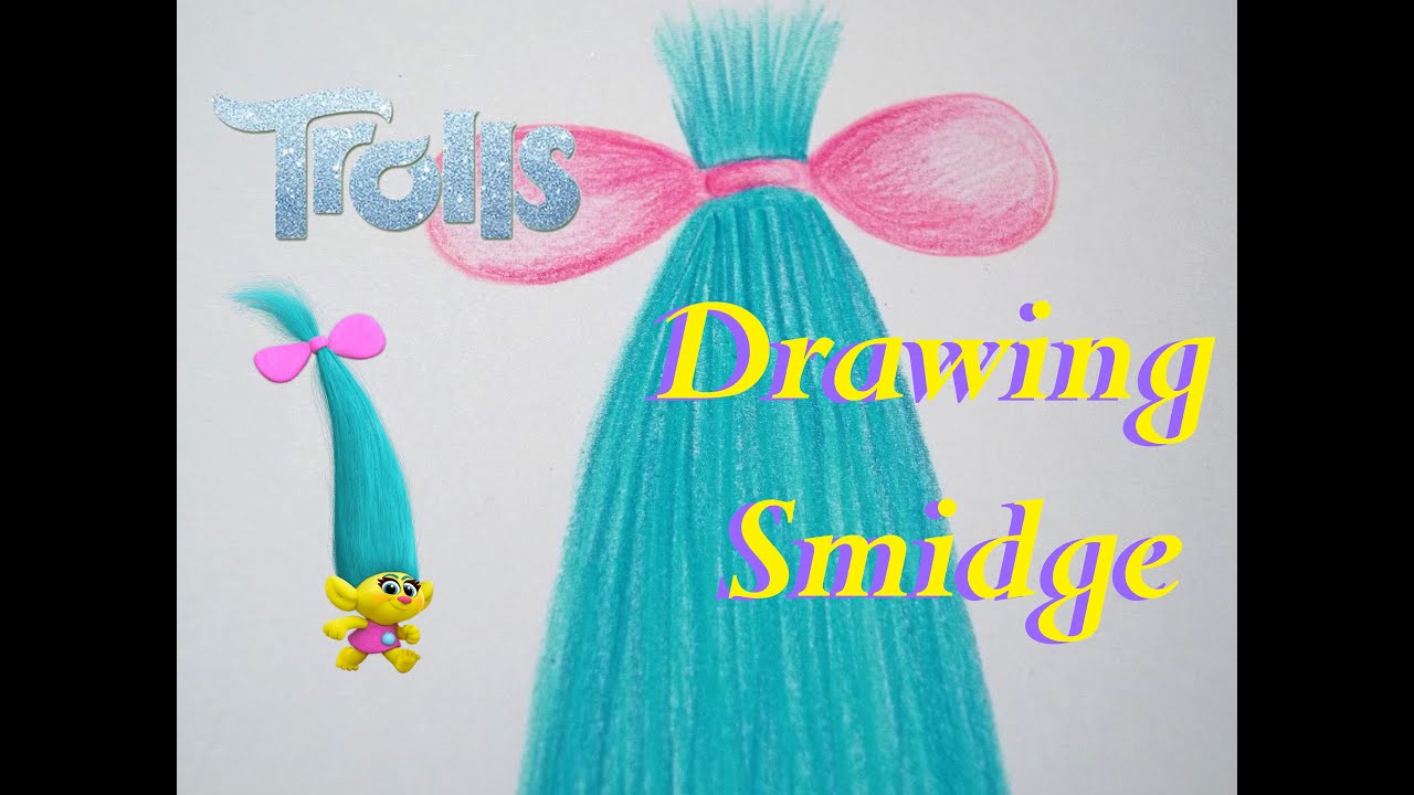 DreamWorks Trolls- Drawing Smidge - YouTube