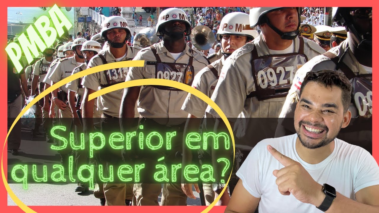Concurso PMBA agora será Nível Superior? Soldado e Oficial? - YouTube