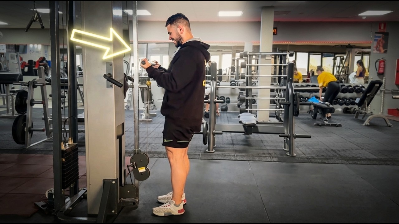 CURL DE BÍCEPS EN POLEA CON BARRA – TÉCNICA CORRECTA, BENEFICIOS Y ...