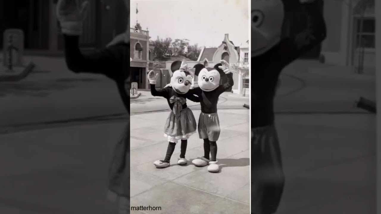 Old Mickey Mouse costumes 🐭🐭🐭|| 1900s || vintage fashion || 20th ...