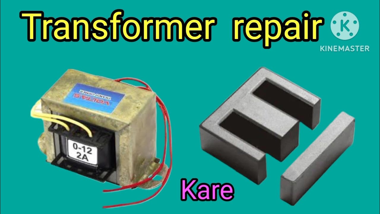 how to repair transformer | 12 volt transformer repair - YouTube