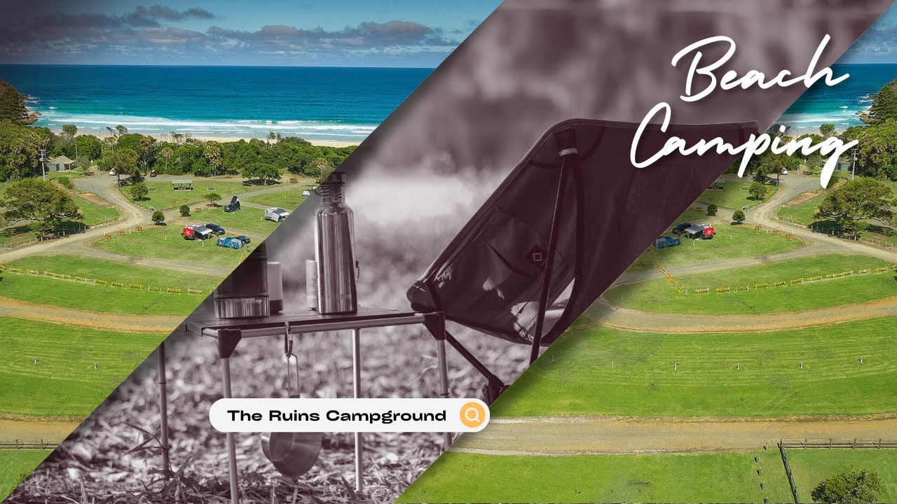 The Ruins Campground || Booti Booti National Park || Beach Camping in # ...